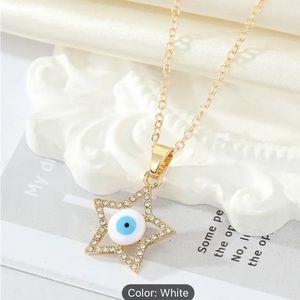Jewelry | Evil Eye Star Shaped Necklace | Poshmark